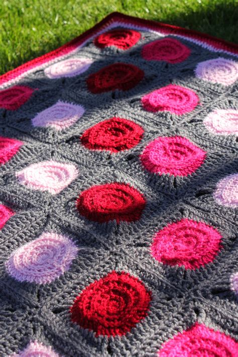 On A Crafty Adventure Crochet Circle Blanket