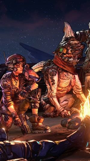 Borderlands 3 Characters Zane Moze Fl4k Amara Hd Hd Phone
