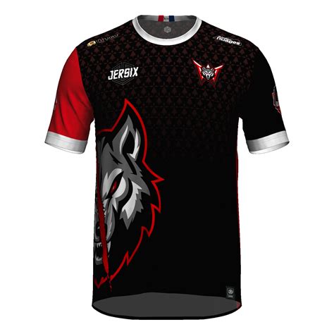 Wandering Wolves Black Jersey Man Jersix