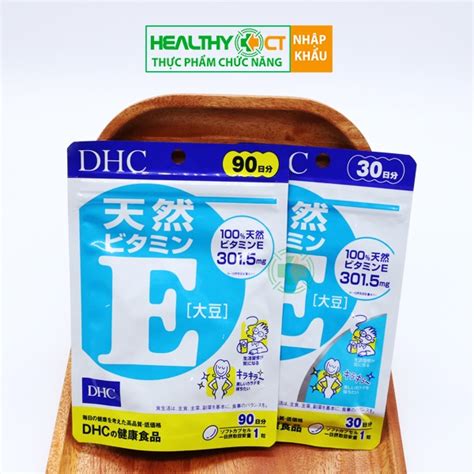 Viên Uống Vitamin E DHC Natural Nhập Khẩu Nhật Bản Shopee Việt Nam