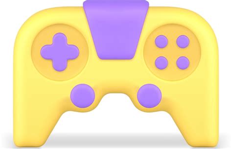 Joystick Cartoon Royalty Free Vector Image VectorStock
