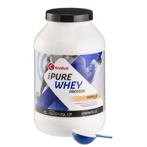 Kruidvat 100 Pure Whey Met Vanillesmaak Kruidvat