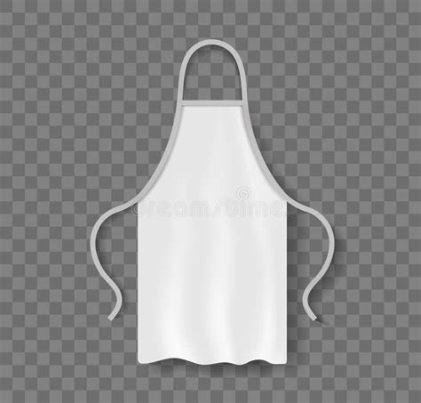 Apron Mockup Apron Of Uniform For Kitchen And Cooking White Uniform