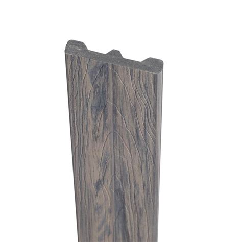 Deckorators Tropics 1 In X 6 In X 8 Ft Tidal Gray Solid Edge Composite