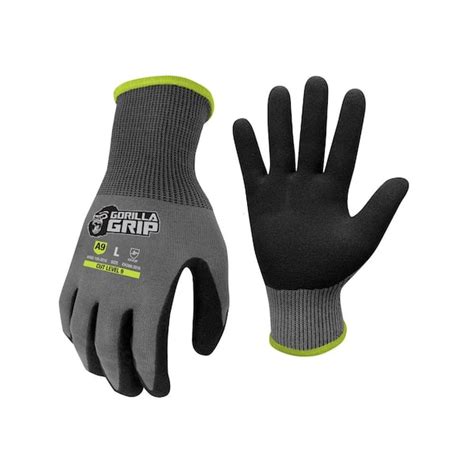 Gorilla Grip Small Precision Grip Ansi A9 Cut Resistant Work Gloves