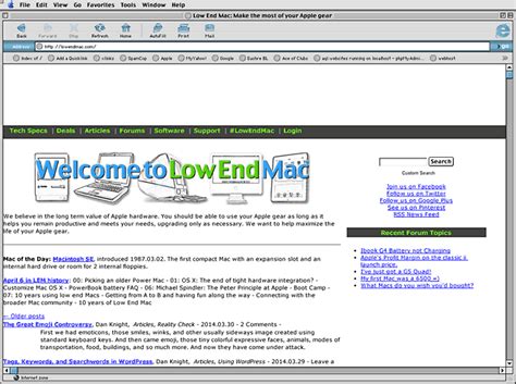 Better Safer Surfing With Internet Explorer And The Classic Mac Os
