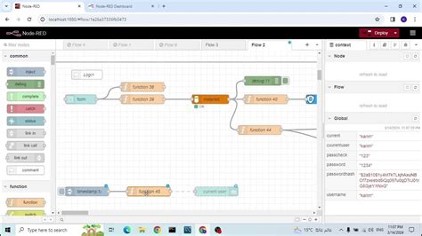 14 User Login By Using Node Red And My Sql Part 3 Youtube