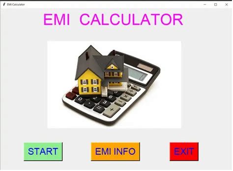Emi Calculator Using Python With Source Code Codewithcurious
