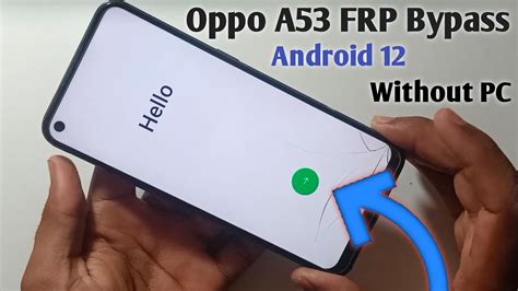 OPPO A53 2022 Frp Bypass New Trick 2023 L OPPO Frp Android 12