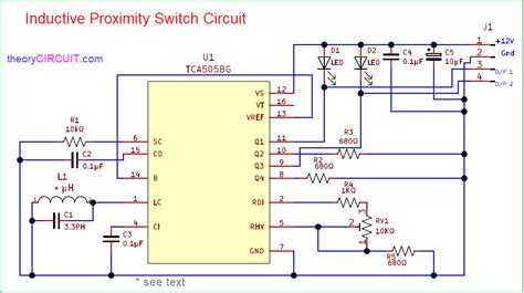 Inductive Proximity Switch Circuit Diagram