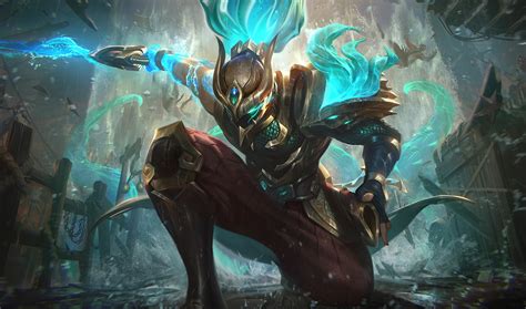 Lol Skin 】 断浪之刃 亚索 英雄联盟 皮肤预览 皮肤 视频 亚索