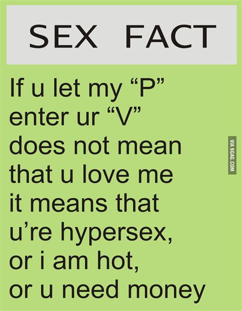 SEX FACT GAG