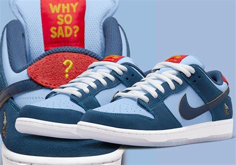 Why So Sad X Nike Sb Dunk Low Dx5549 400