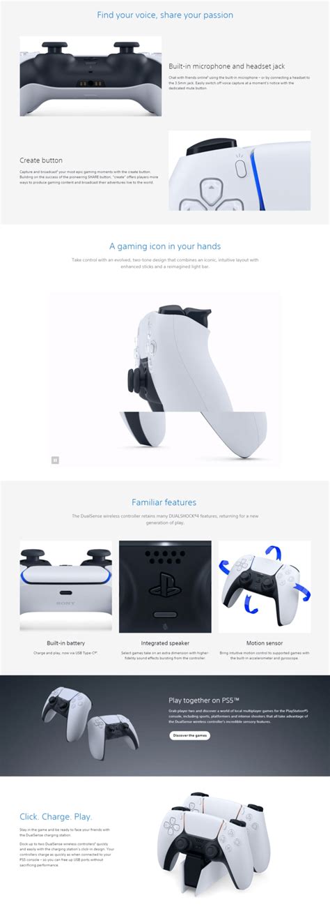 Ps5 Dualsense Wireless Controller Midnight Black