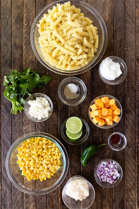 Mexican Street Corn Pasta Salad Easy Peasy Meals