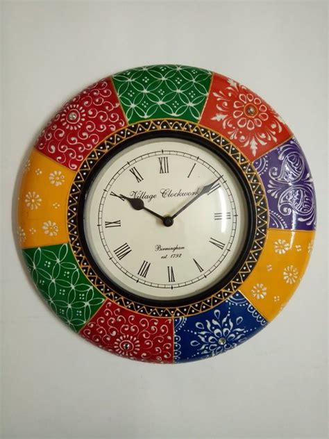 Designer Wall Clock Craft At Alice Whitmire Blog