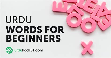 Urdu Language Words