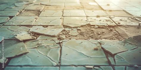 Compromised Ceramic Tile Flooring Caused By Inferior Building Materials