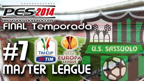 Pes 2014 Master League 7 Final 1ra Temporada Campeones Y A La Europa