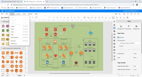 Application Architecture Diagram Visio Template