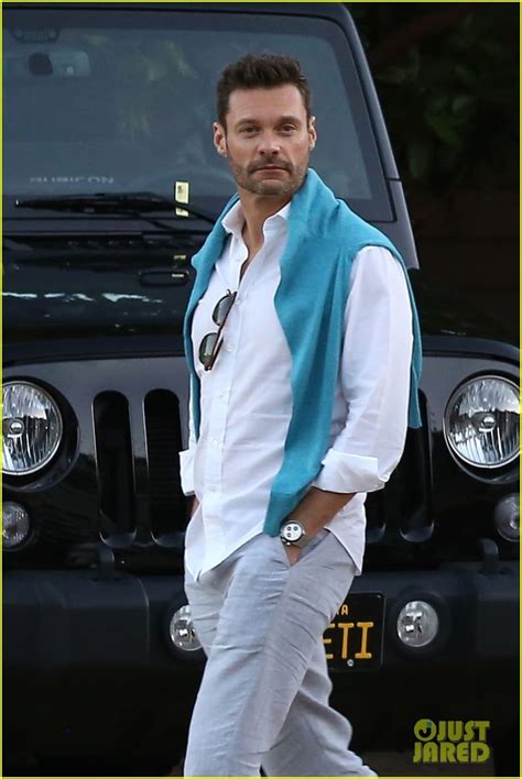 Ryan Seacrest Steps Out With Mystery Blonde Two Nights In A Row Photo Ryan Seacrest