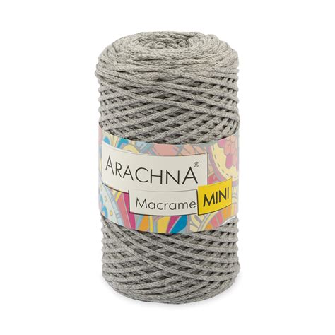 Пряжа ARACHNA "Macrame Mini" 80% хлопок, 20% полиэстер 250 г ± 10 г 200 ...
