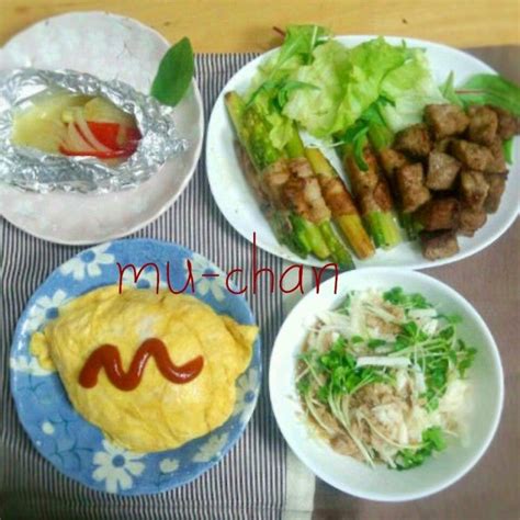 今日の夕飯♡ ムーちゃんのブログ
