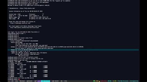 deploy ceph with ansible vagrant demo youtube