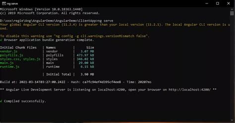 Angular Application With ASP NET Core Web API