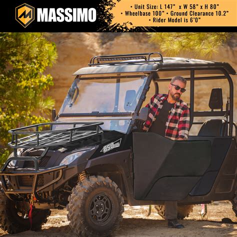 Black Massimo Msu 850 5 Utv For Sale Affordable Atv