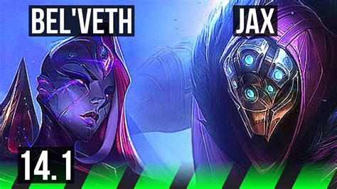 BEL VETH Vs JAX JNG Rank 7 Bel Veth 8 2 12 300 Games BR