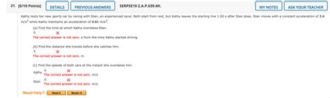 Solved 21 010 Points Details Previous Answers Serpse10