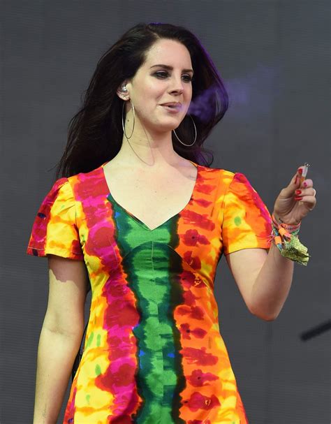 Lana Del Rey Performs On The Pyramid Stage Glastonbury Festival