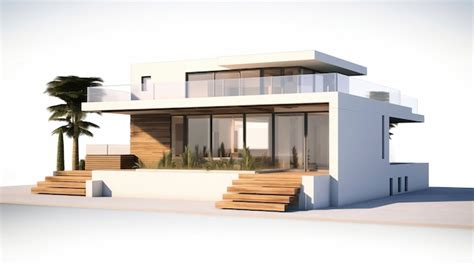 Three Dimensional House Model Ai Generated Image
