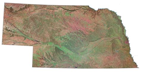 Map Of Nebraska Cities And Roads GIS Geography