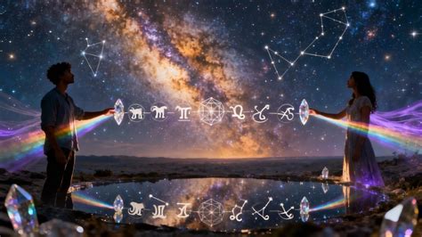 Free Cosmic Love Connection Image Cosmic Couple Zodiac Download