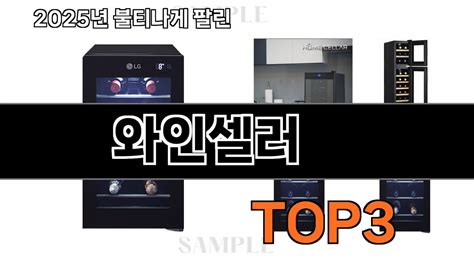 와인셀러 추천 Best 3 올해 판매랭킹순위 3ㅣ추천템ㅣ생활 꿀템ㅣ Youtube