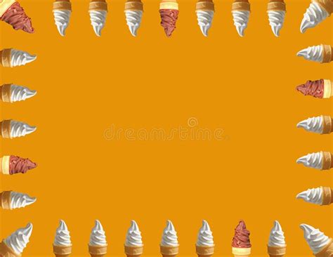 Soft Serve Ice Cream Cones Stock Illustrations 641 Soft Serve Ice