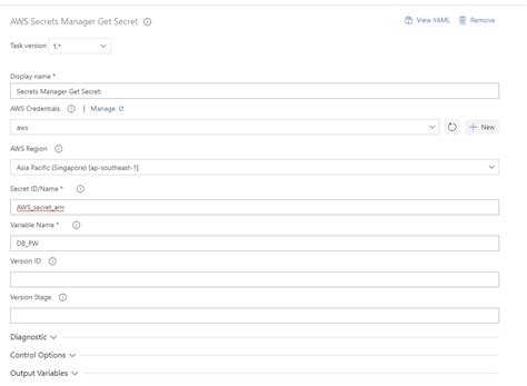 Amazon Web Services Any Way To Populate An Azure Devops Library