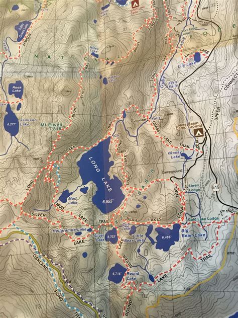 Downieville And Lakes Basin Trail Map By Sierra Buttes Trail