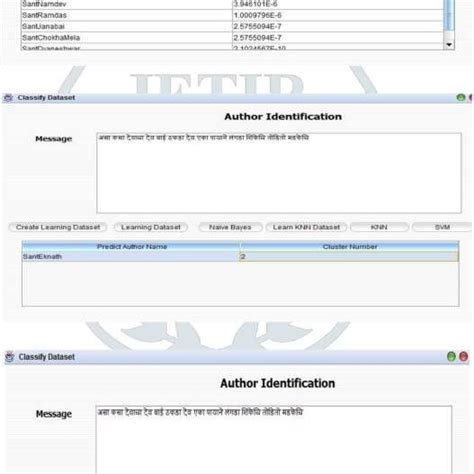 Ii Results Using K Nearest Neighbour Algorithm Download Scientific
