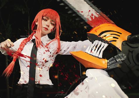 Makima And Chainsawman Cosplay By Me And My Friend Rchainsawman