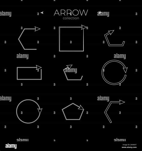 Thin Line Icons Universal Arrow Icon Arrow Basic Ui Elements Simple