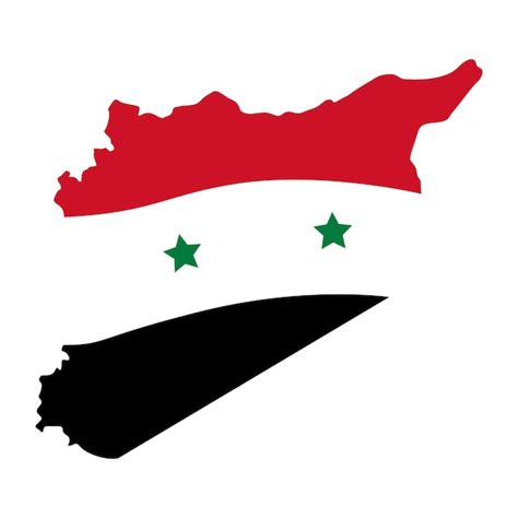 Premium Vector Flag Of Syria Vector Illustration On A White Background