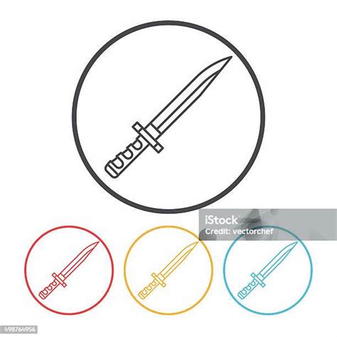 칼 꺾은선형 아이콘크기 0명에 대한 스톡 벡터 아트 및 기타 이미지 0명 2015년 강철 Istock