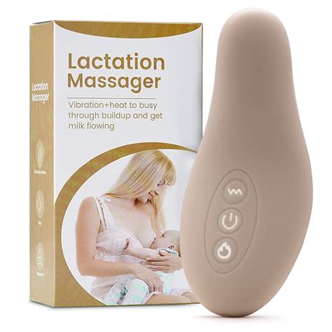 Buy Lactation Massager With Warming For Breastfeeding Multiple Modes