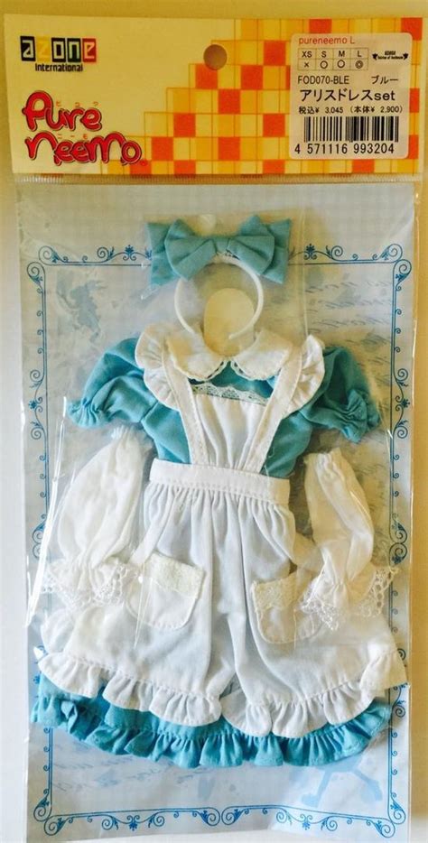 Nrfp Pure Neemo Alice In Wonderland Outfit Misaki Poppy Parker Momoko 1