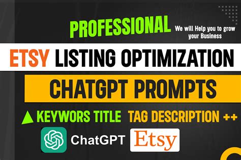 Chatgpt Prompts Template For Etsy Graphic By Pro Designer Team · Creative Fabrica