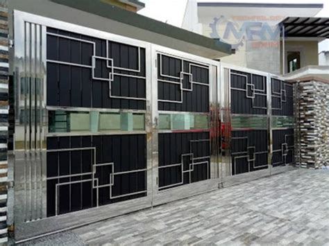 304 Stainless Steel Track Bi Folding Gates Best Selling Near