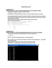Lab5 Programming Lab 5 Assignments 5 1 Name The Project As Lab5 1 And Save The Source File As